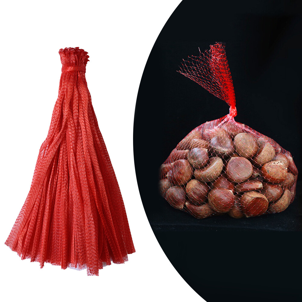 Packaging Net Shellfish Gardening Fruit Vegetable Food Storage Mesh Bag ...
