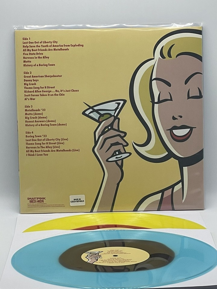 NEW Less Than Jake Hello Rockview Brown Blue Red Yellow In Color Vinyl ...