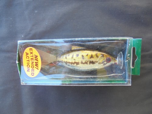 Vintage Chuck Woolery Moto Lures MOTO MINNOW Live Action Fishing Lure ...