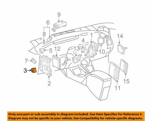 895A0-20020 Toyota Computer assy, stop lamp control 895A020020, New ...