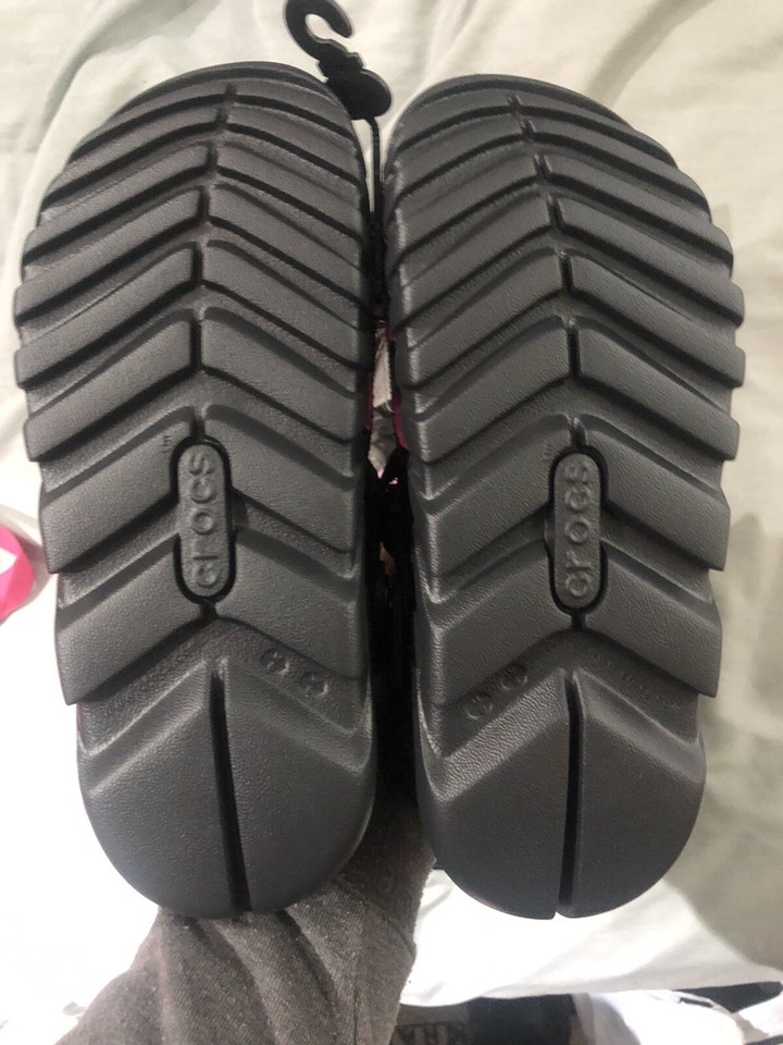 Crocs Post Malone Duet Max II Clog Black Pink Size 6 Men’s/ 8 Women’s ...