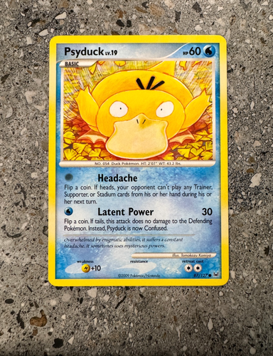 Pokemon TCG Cards Psyduck 87/127 Platinum EXC-NM | eBay Australia
