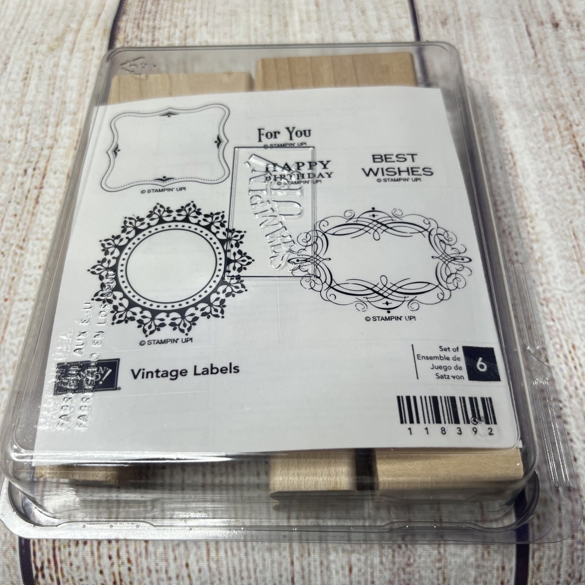 Stampin Up Vintage Labels Make Magic With Labels Aglow Dies The