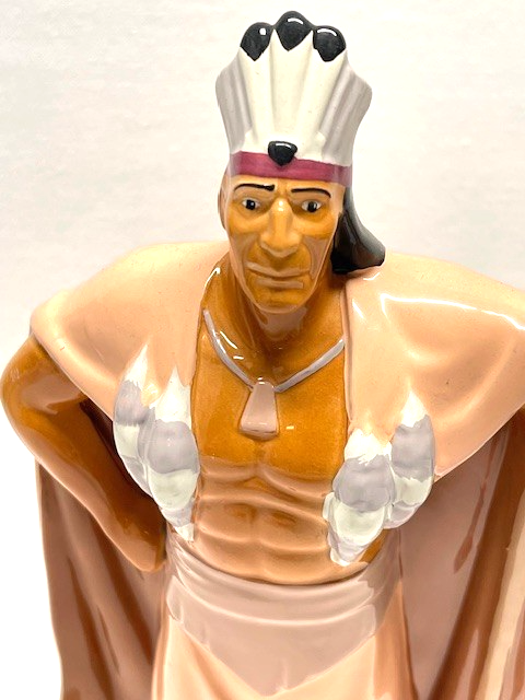 ENESCO 3 PIECE DISNEY FIGURES POCAHONTAS & JOHN SMITH, RATCLIFFE ...