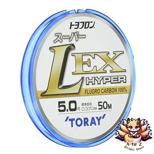 NEW Toray Line Toyofuron Super L EX Hyper No. 0.8 (50 m) Transparent | eBay