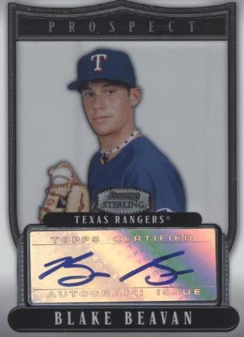 2007 Bowman Sterling - Prospects Blake Beavan #BSP-BB (AU, RC) for sale ...
