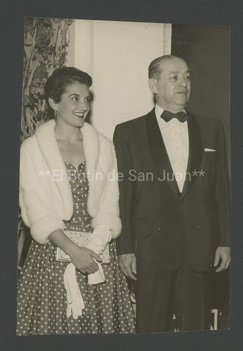 VINTAGE PRESS PHOTO / ANGEL RAMOS AND HIS WIFE / PUERTO RICO 1957 | eBay