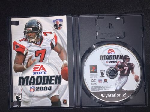 Madden NFL 2004 - EA Football - PlayStation 2 PS2 w/ manual - Great ...