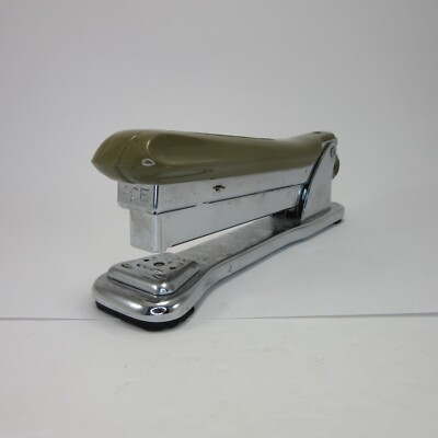 Vintage Aceliner Model No. 502 Desktop Stapler Chrome ACE Fastener USA ...