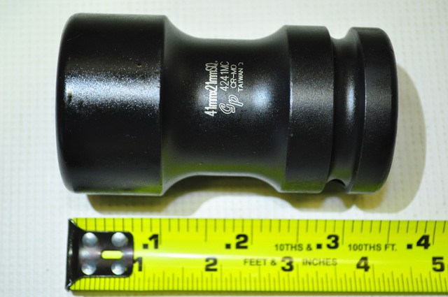 Grey Pneumatic 4241MC Isuzu Budd Wheel Socket 41MM Hex 21MM sq- 1" Dr ...