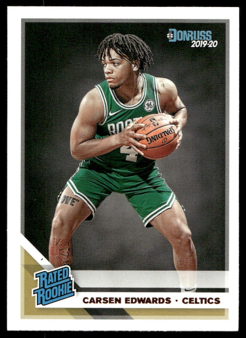 2019-20 Donruss Rated Rookie Carsen Edwards Boston Celtics #231 | eBay