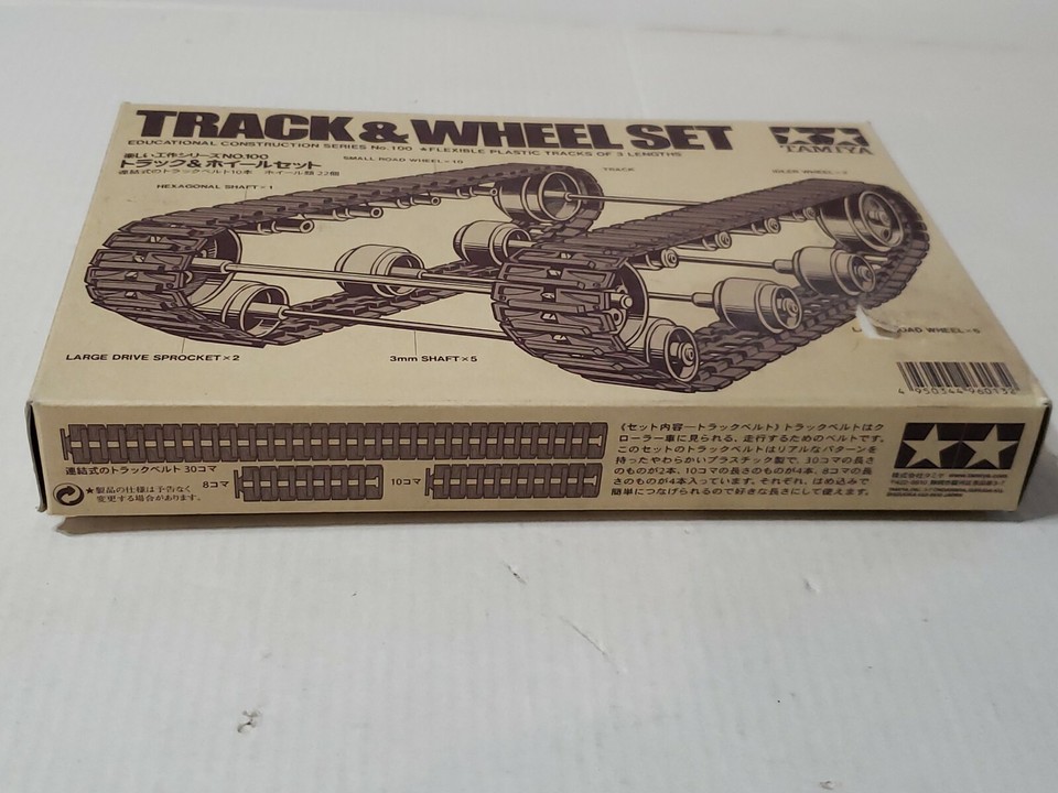 Tamiya Item 70100 Track & Wheel Set Tracks of 3 Lengths | eBay