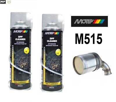 2 BOMBE SPRAY NETTOYANT FAP MOTIP EXELLLENT PERFORMANCE DPF CLEANER ...
