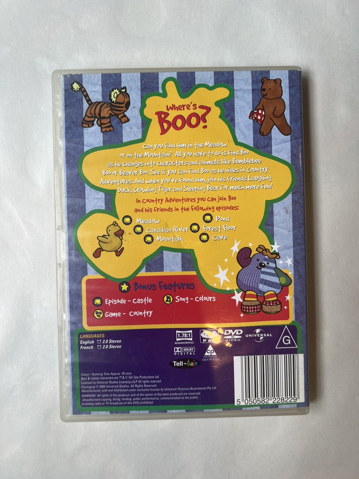 Boo! - Country Adventures : Vol 2 (DVD, 2003) for sale online | eBay