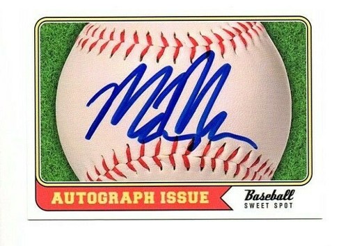 Matt McClain Cincinnati Reds autograph signed signature baseball card ...