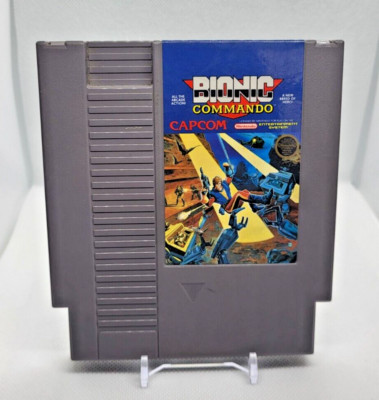 Bionic Commando (Nintendo Entertainment System NES, 1988) Cartridge ...