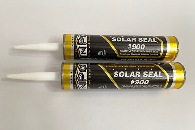NPC Solar Seal #900 MOCHA Colored Adhesive Sealant - 2 Lot | eBay
