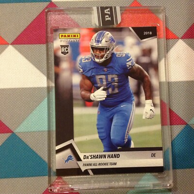 Dashawn Da'Shawn Hand #14 Lions Black 1/1 Made 2018 Panini Instant All ...