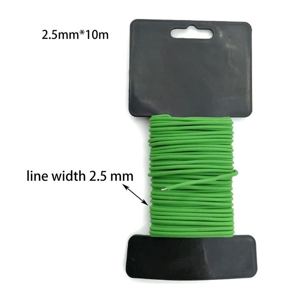 Two size Garden Soft Tie Green Flexible Plant Tie Wire Bendy Tree Tie ...