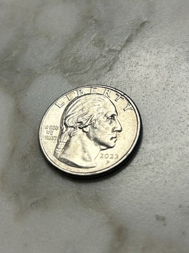 2022 P Maya Angelou Quarter Error Die Chip, Drooling George Washington ...