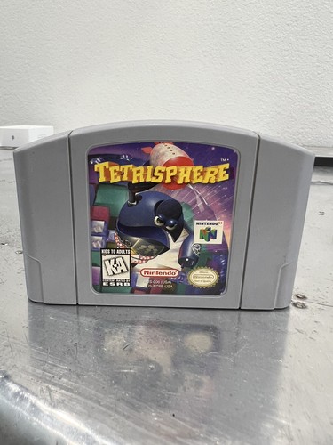Tetrisphere (Nintendo 64, 1997) N64 Authentic Cartridge Free Ship | eBay