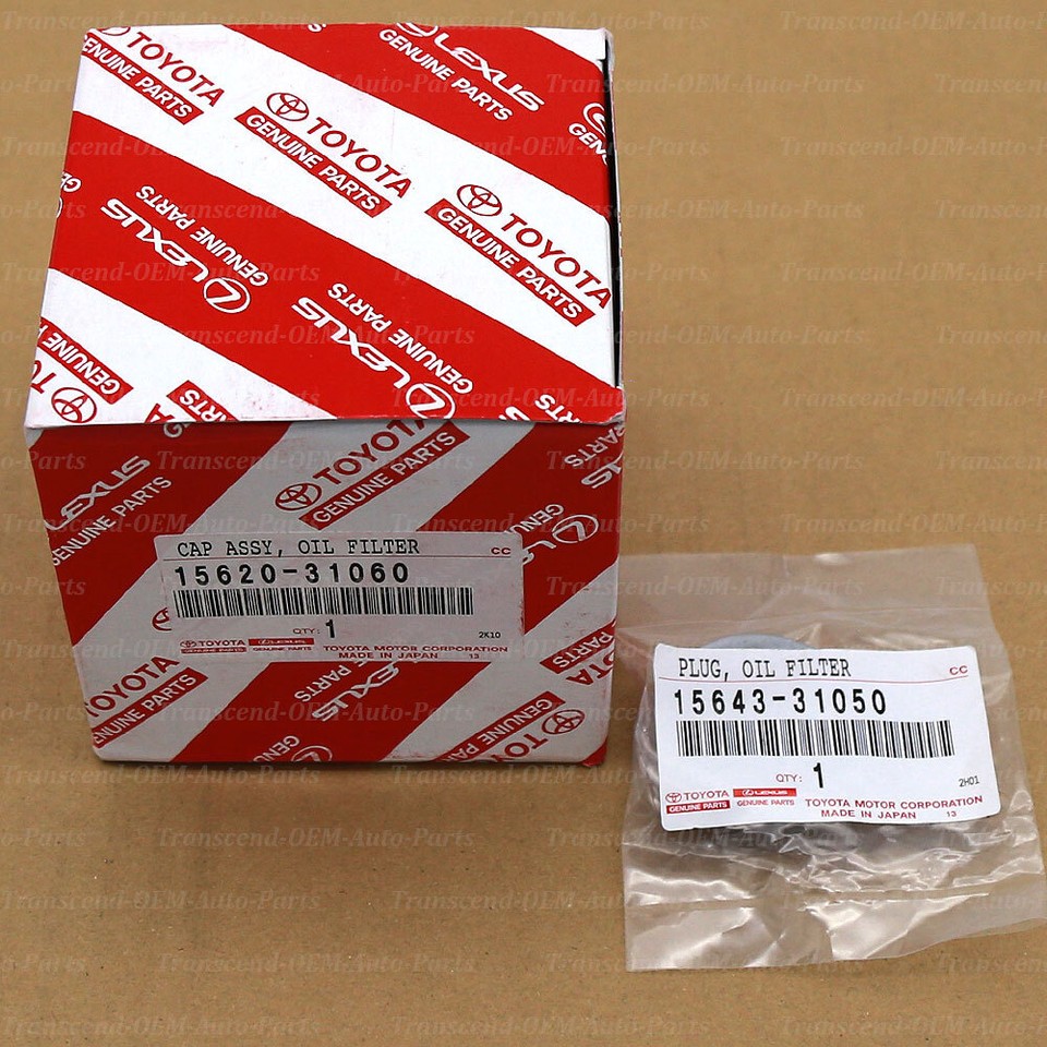 Lexus Toyota Oil Filter Housing Cap Holder Plug + 15620-31060 15643 ...