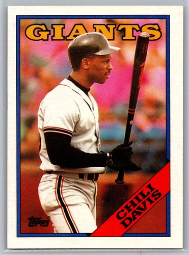1988 Topps Baseball #15 Chili Davis San Francisco Giants | eBay