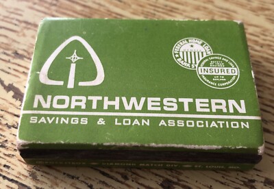Northwestern Savings And Loan Association St. Louis Missouri Matchbox ...