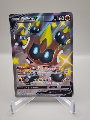 Pokémon TCG Falinks V Shining Fates SV115/SV122 Holo Shiny Holo Rare NM ...