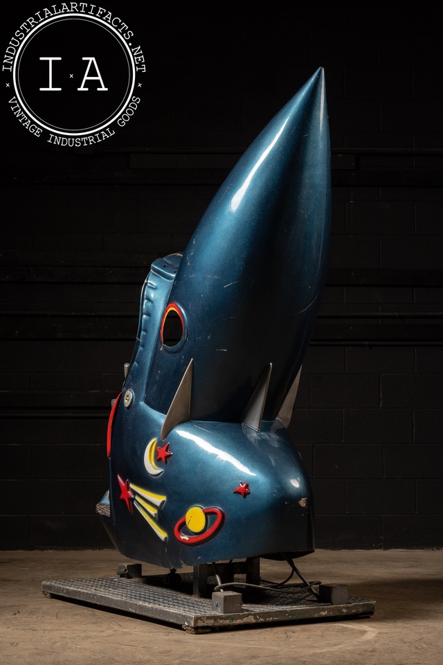Vintage Coin-Op Rocket Ship Kiddie Ride | eBay