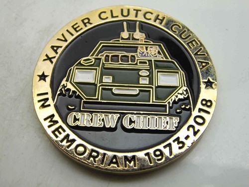 XAVIER CLUTCH CUEVA CREW CHIEF CHALLENGE COIN | eBay