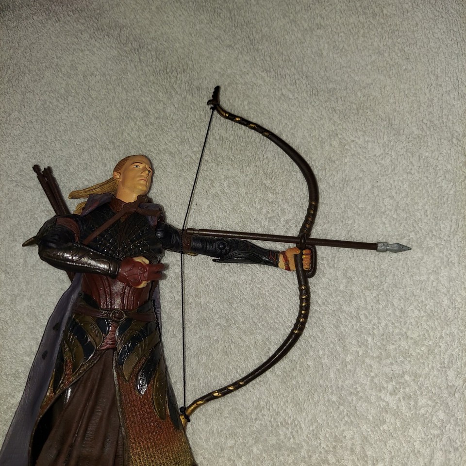 Lord of the Rings The Two Towers Action Figure NLP Inc Marvel Legolas 7 ...