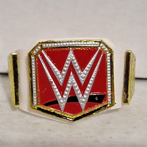 WWE WWF Elite Raw Woman's World Championship Title Belt Mattel White ...