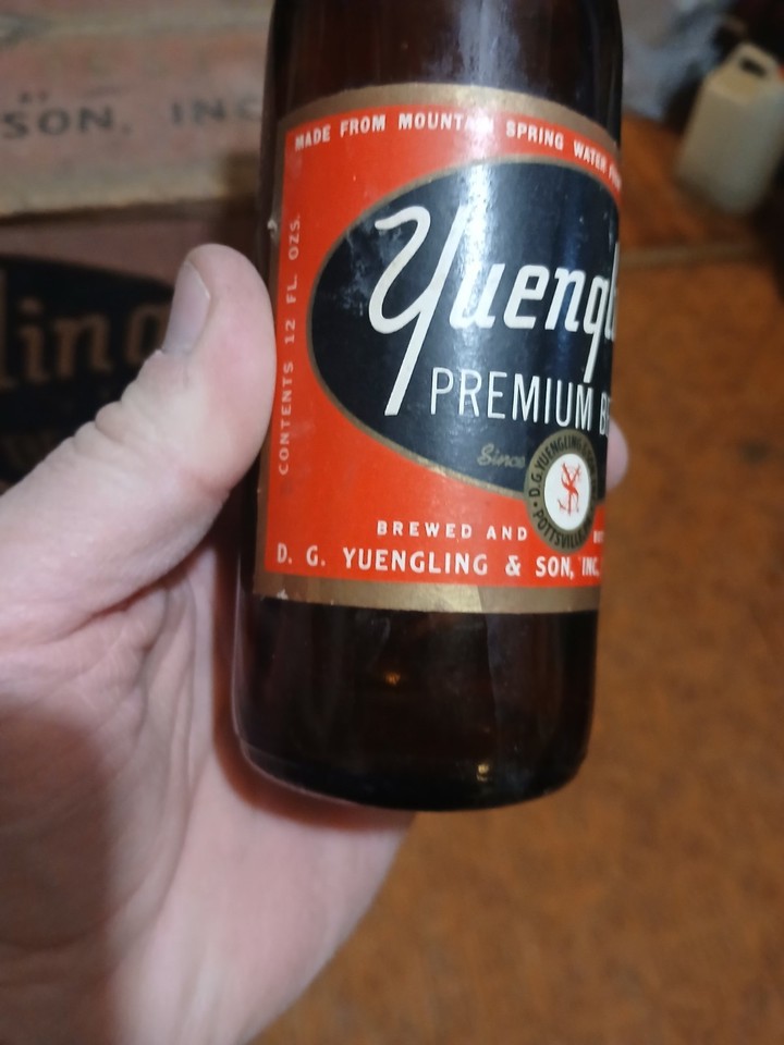 Vintage D.G. Yuengling & Son Premium Beer Cardboard Case With 23 ...