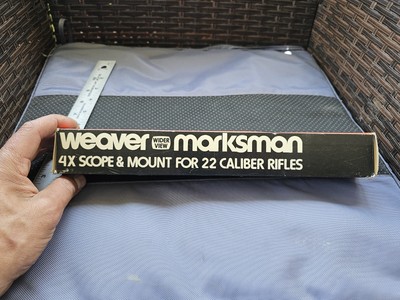 Vintage Weaver Marksman K4 60-B Rifle Scope In Weaver Box Pre Owned ...