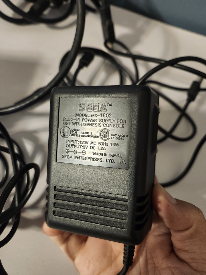 Sega Genesis & Sega CD Model 1 Console System w/ Controller & Cords ...