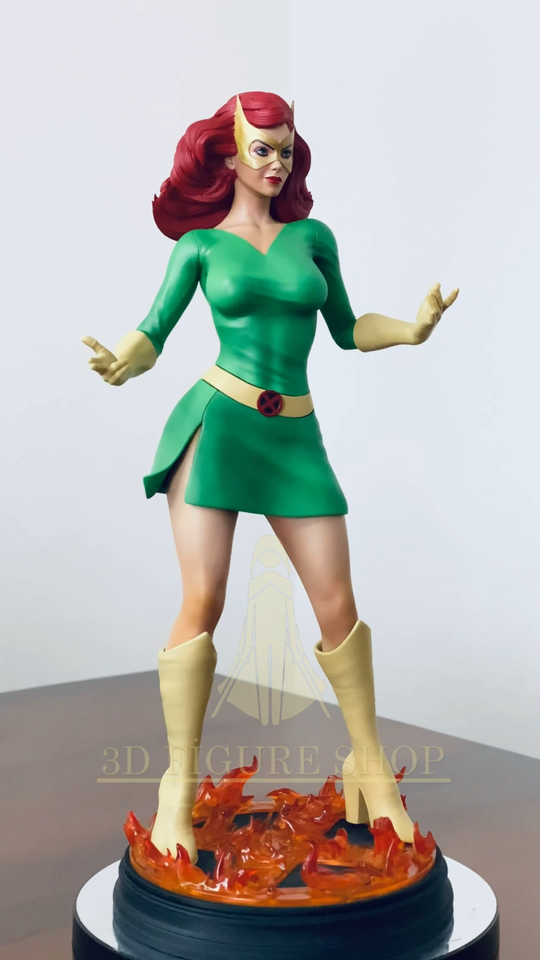 Jean Grey/3d Figure (25cm) Professional Hand Painted | eBay