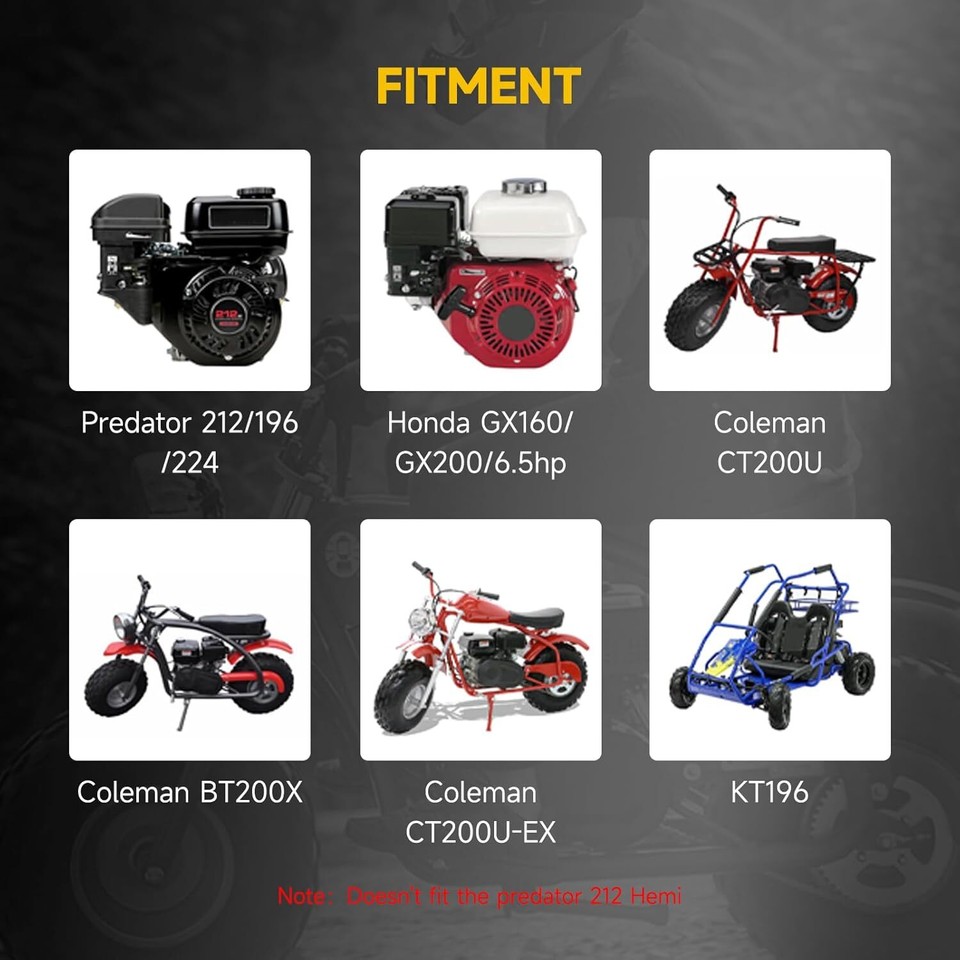 Aluminum Flywheel 10krpm 26lb For Predator 212cc 196cc 224cc Non Hemi ...