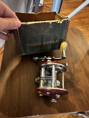 Vintage Penn Peerless 9 Levelwind Saltwater Conventional Fishing Reel ...
