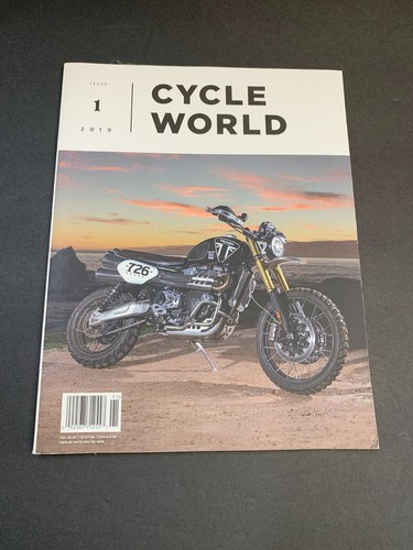 Cycle World Motorcycle Magazine Issue Number 1 2019 | eBay