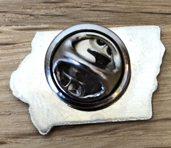 Iowa State Pin Pinback Souvenir Travel Lapel Hat Pin Pig Corn | eBay