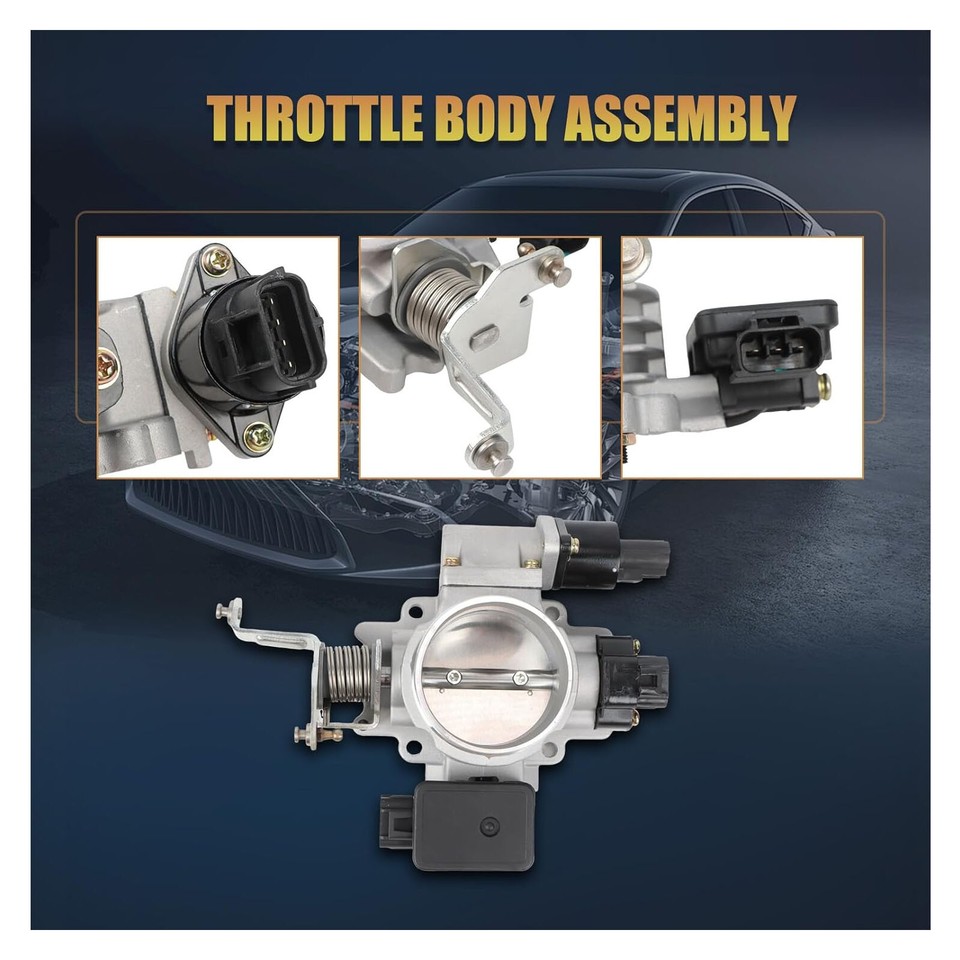 OEM 60mm Throttle Body W/Sensor For 1998-2001 Jeep Cherokee 4.0L ...