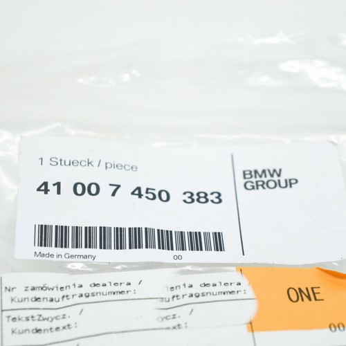 NEW BMW 1 F40 FRONT LEFT FENDER HOLDER 41007450383 20-20 ORIGINAL | eBay