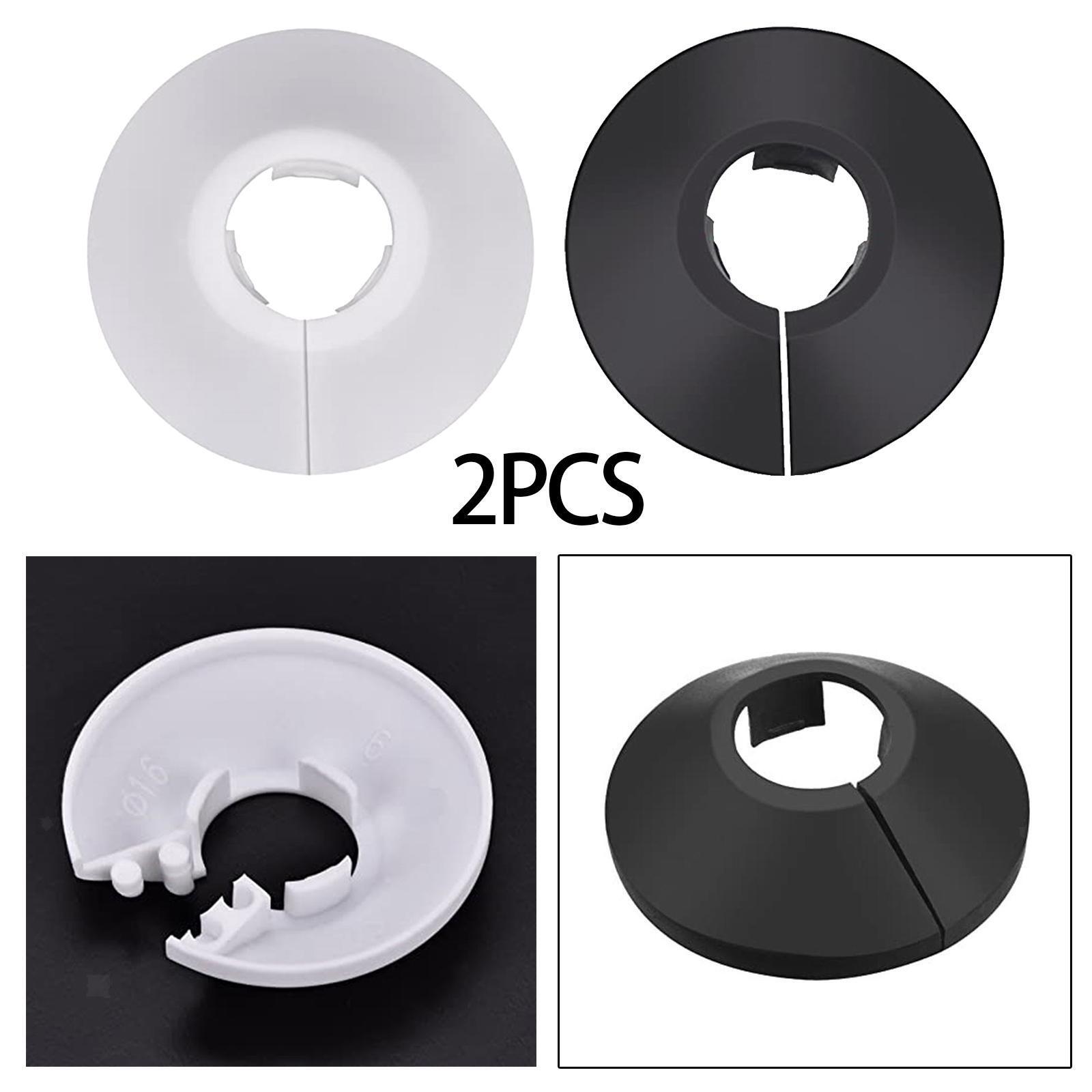 2Pcs Flange Pipe Cover Water Pipe Drain Line Cover for Angle Valves ...