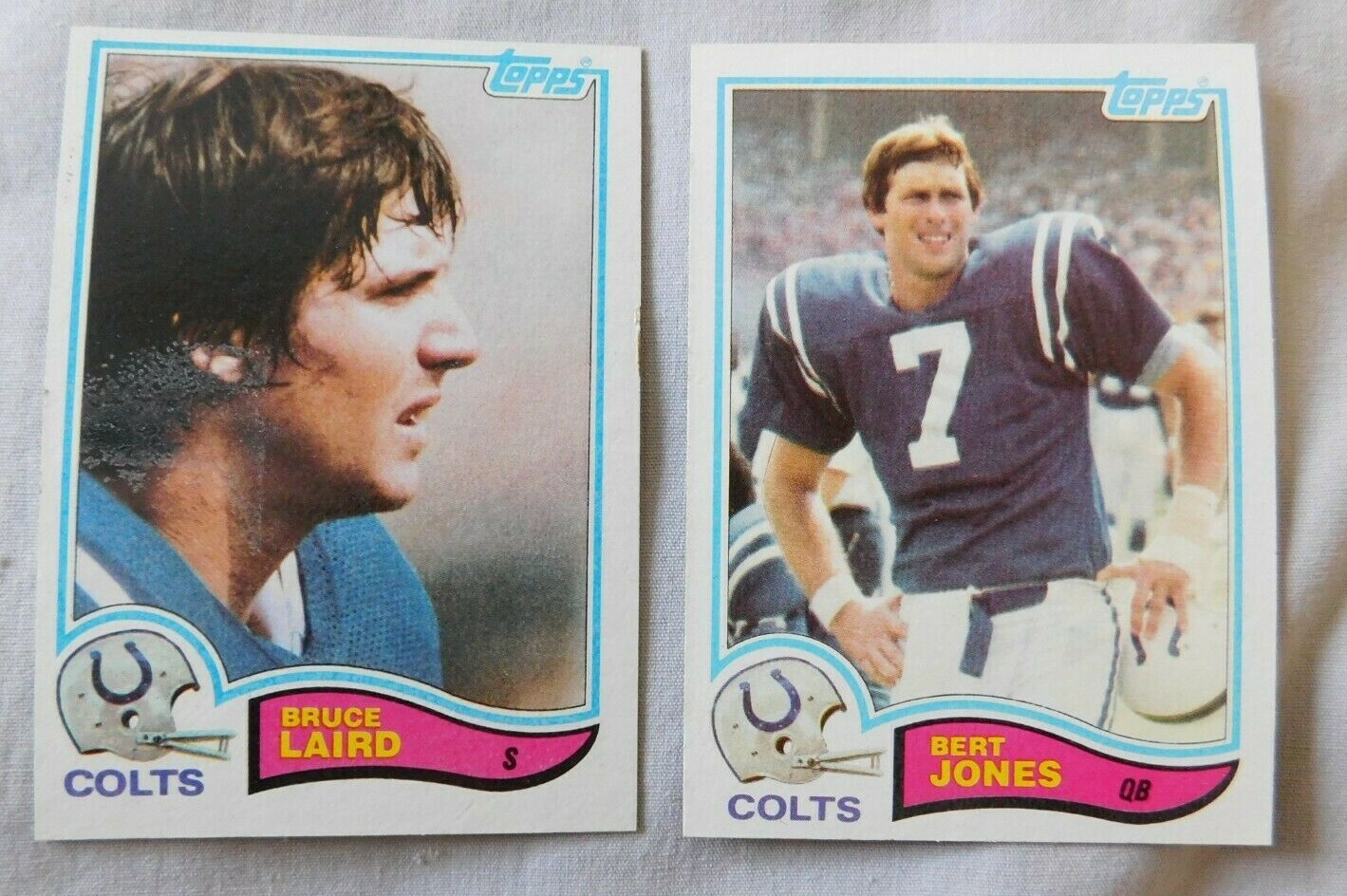 1982 Topps Baltimore Colts Football Card Pick one nm-mt | eBay