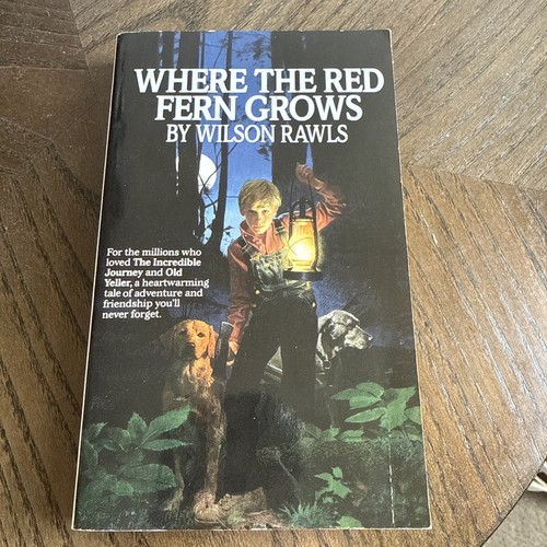 Where The Red Fern Grows By Wilson Rawls Paperback Book Bantam | eBay
