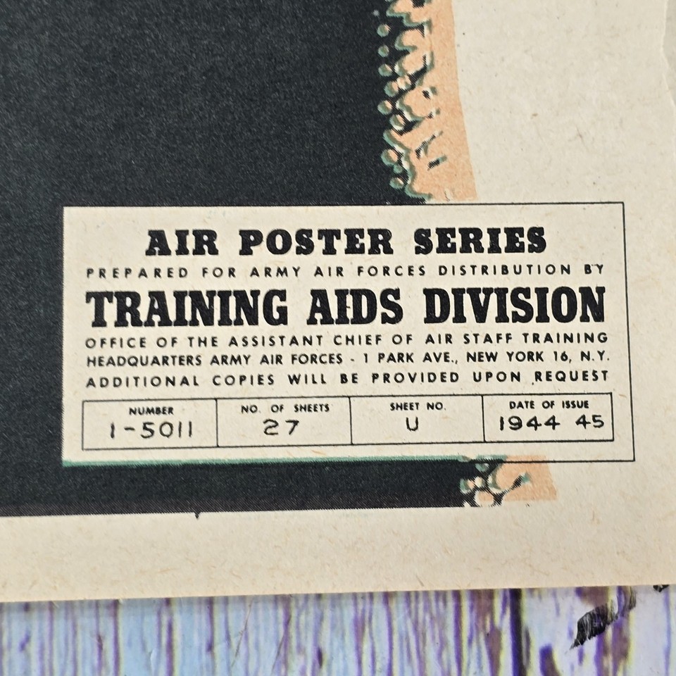 WW2 Mustard Gas Warning Safety Poster AAF 1944 | eBay
