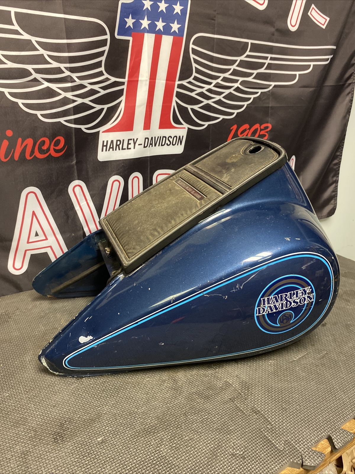 OEM Harley FLHTC Electra Glide Classic Touring Gas Tank Bagger Evo ...