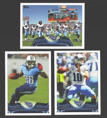 2013 Topps Mini Football Team Set - TENNESSEE TITANS | eBay