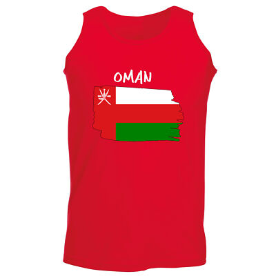 Oman Country Flag Nationality - Singlet Vest Unisex Tank Top | eBay ...